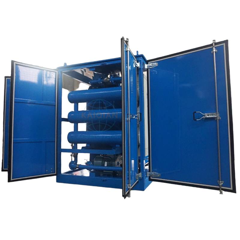 transformer oil processing degassing unit - Kaiqian Oil Purifier
